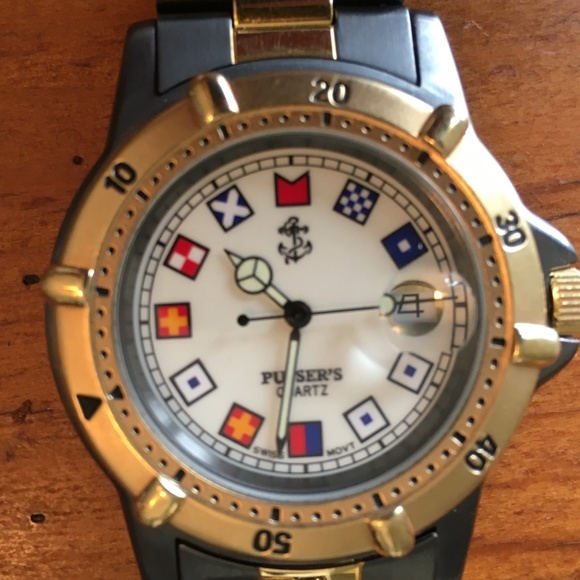 Pusser's Rum | Accessories | Vintage Retro Pussers Rum Nautical Flag ...
